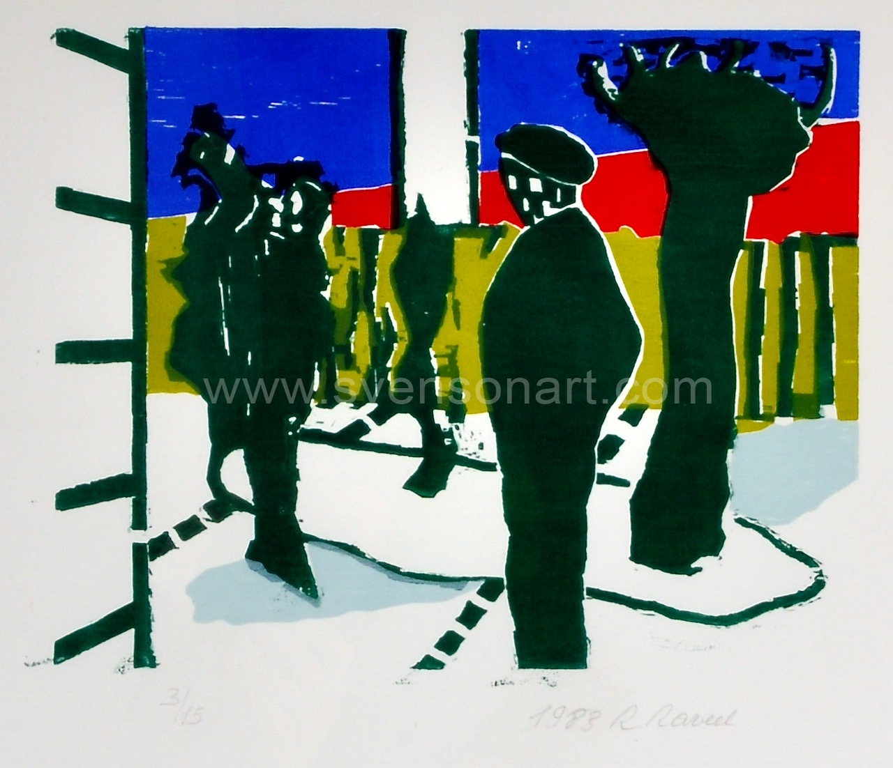 Raveel Roger - Man met knotwilg - Svensonart