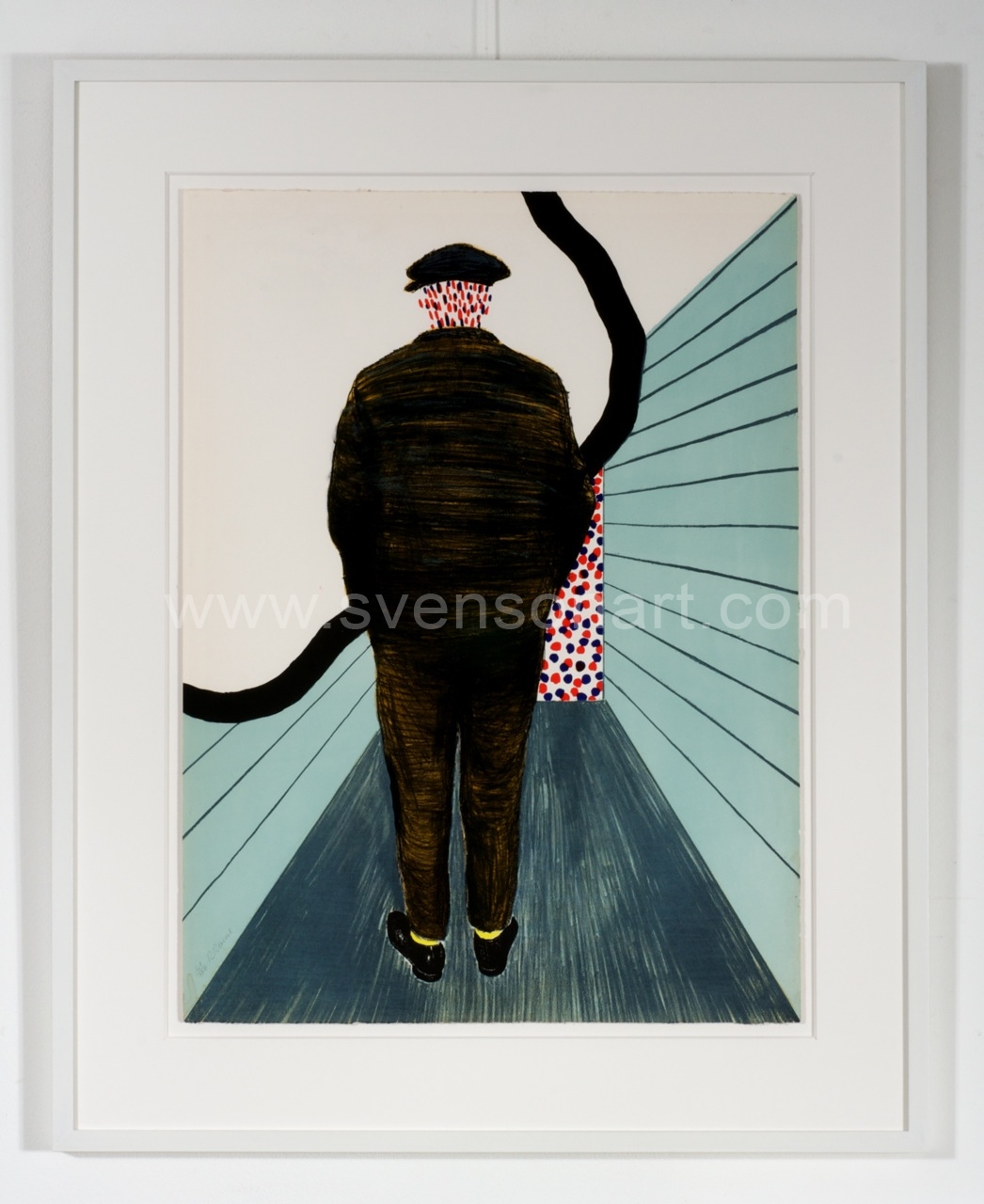 Raveel Roger - Man in gang - Svensonart